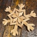 Both Plans! 3 and 2 Large Snowflakes (16") From One Picket, One Picket ...