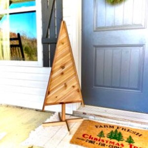 The Angled Picket Tree Plan Combo, Small and Tall Angled Tree Plan ...