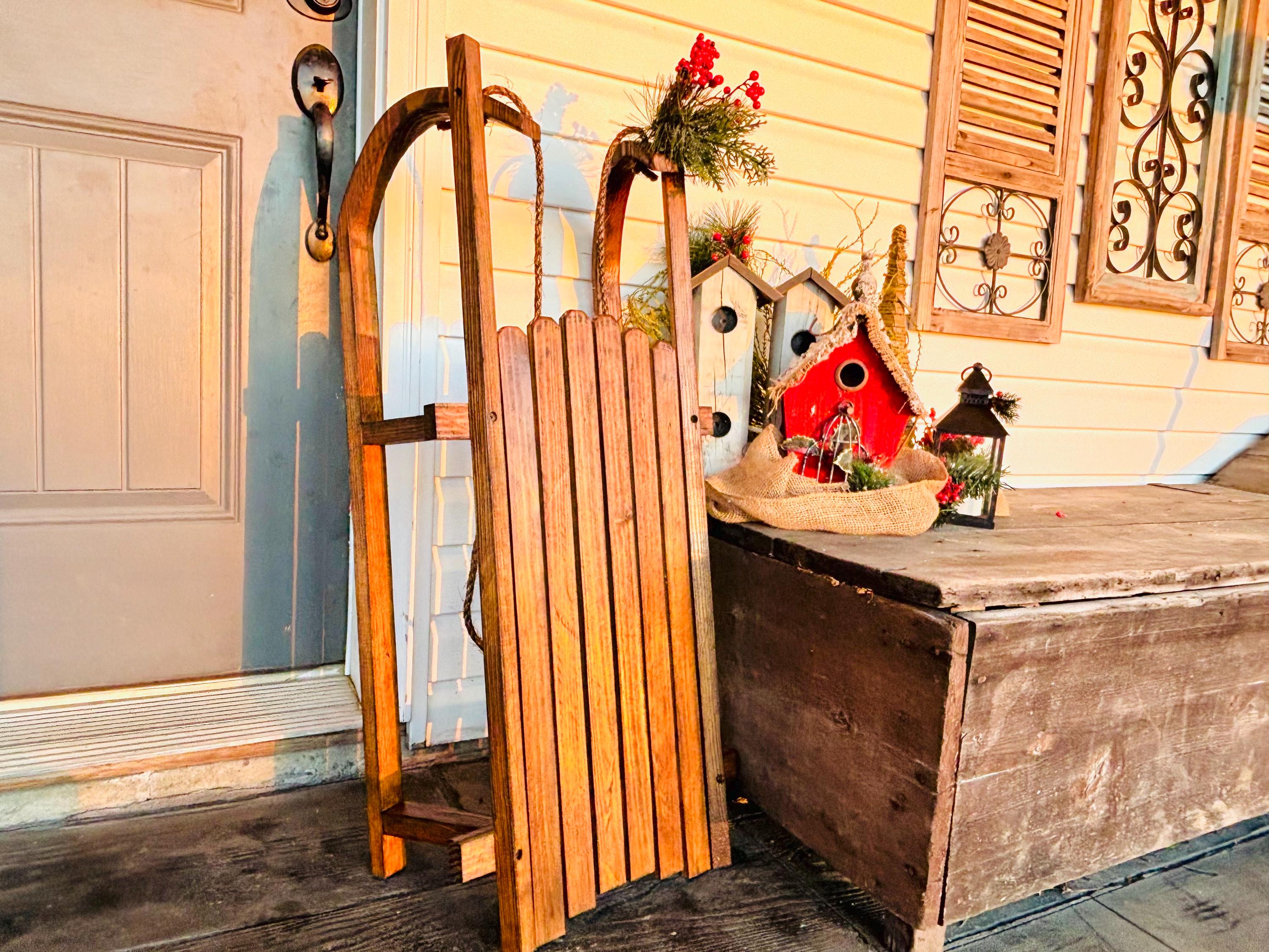 One Board Decor Vintage Sled Plans, Decoration Vintage Sled Plans ...