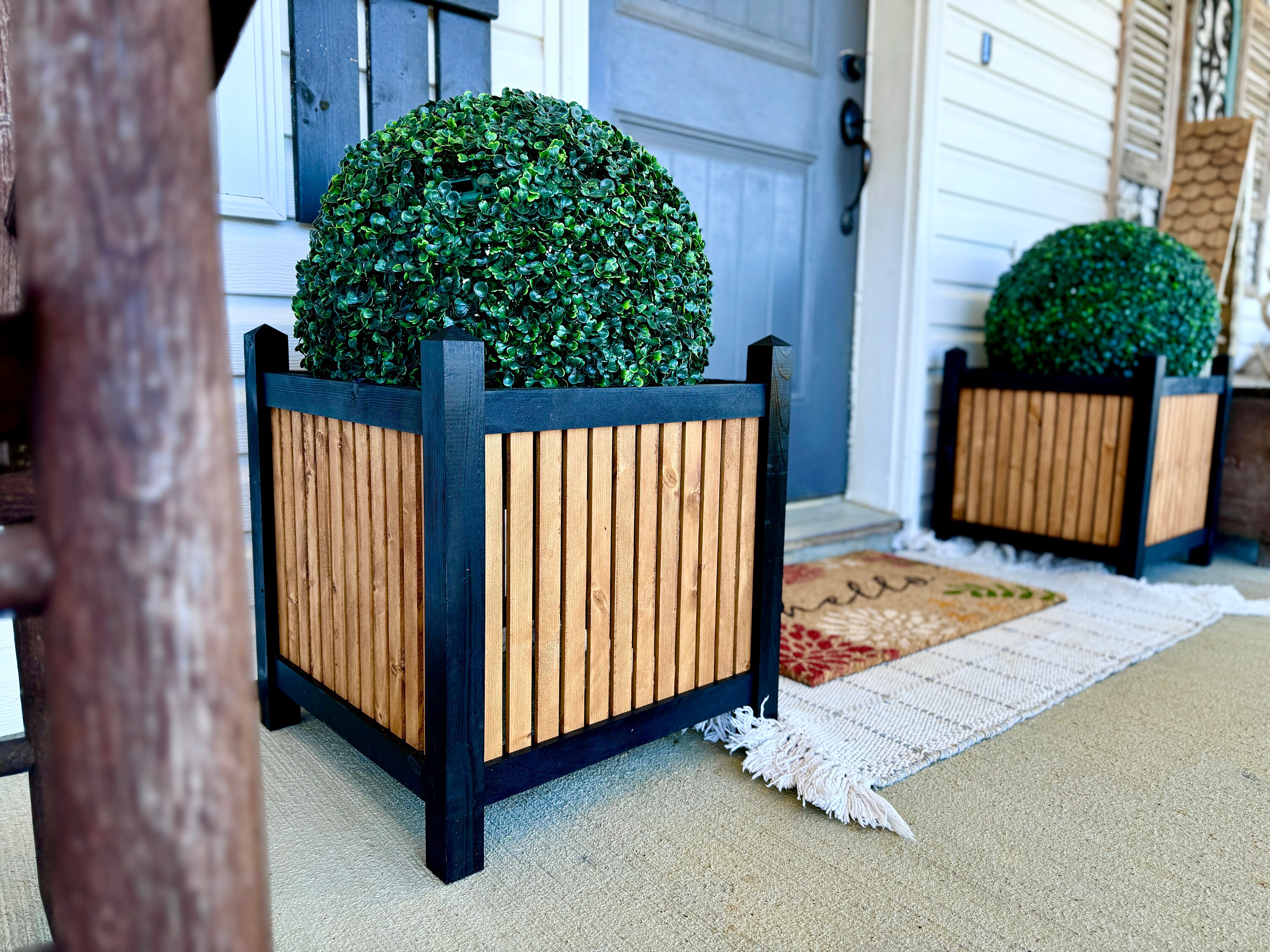 Vertical Slatted Planter Plan — Matthew Peech Woodworking