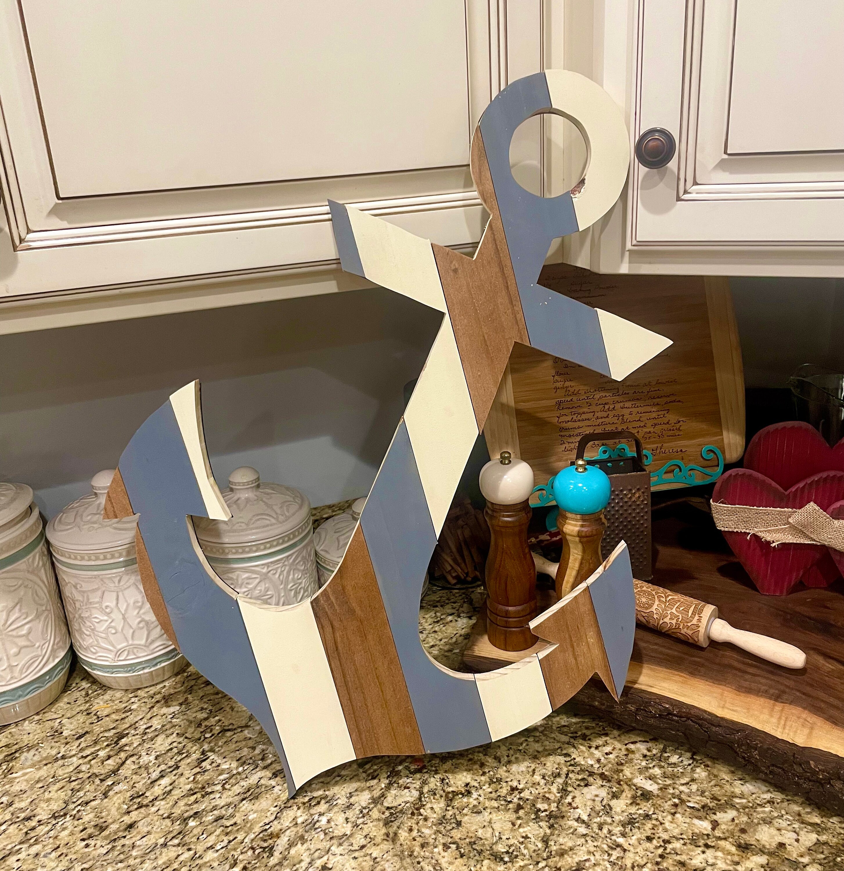 One Picket Decorative Anchor Plan — Matthew Peech Woodworking