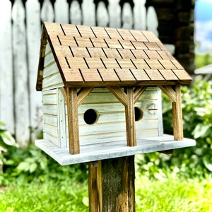 Mini Martin House Plans, Mini Bird House Plans, Small Bird House With ...