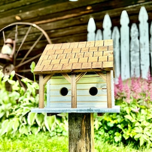 Mini Martin House Plans, Mini Bird House Plans, Small Bird House With ...