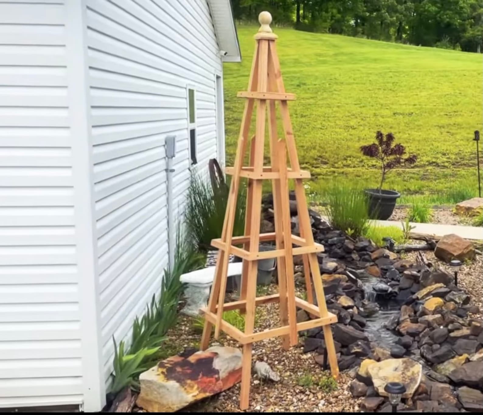 Garden Fan Trellis and Obelisk Plan Bundle / Garden Fan - Etsy