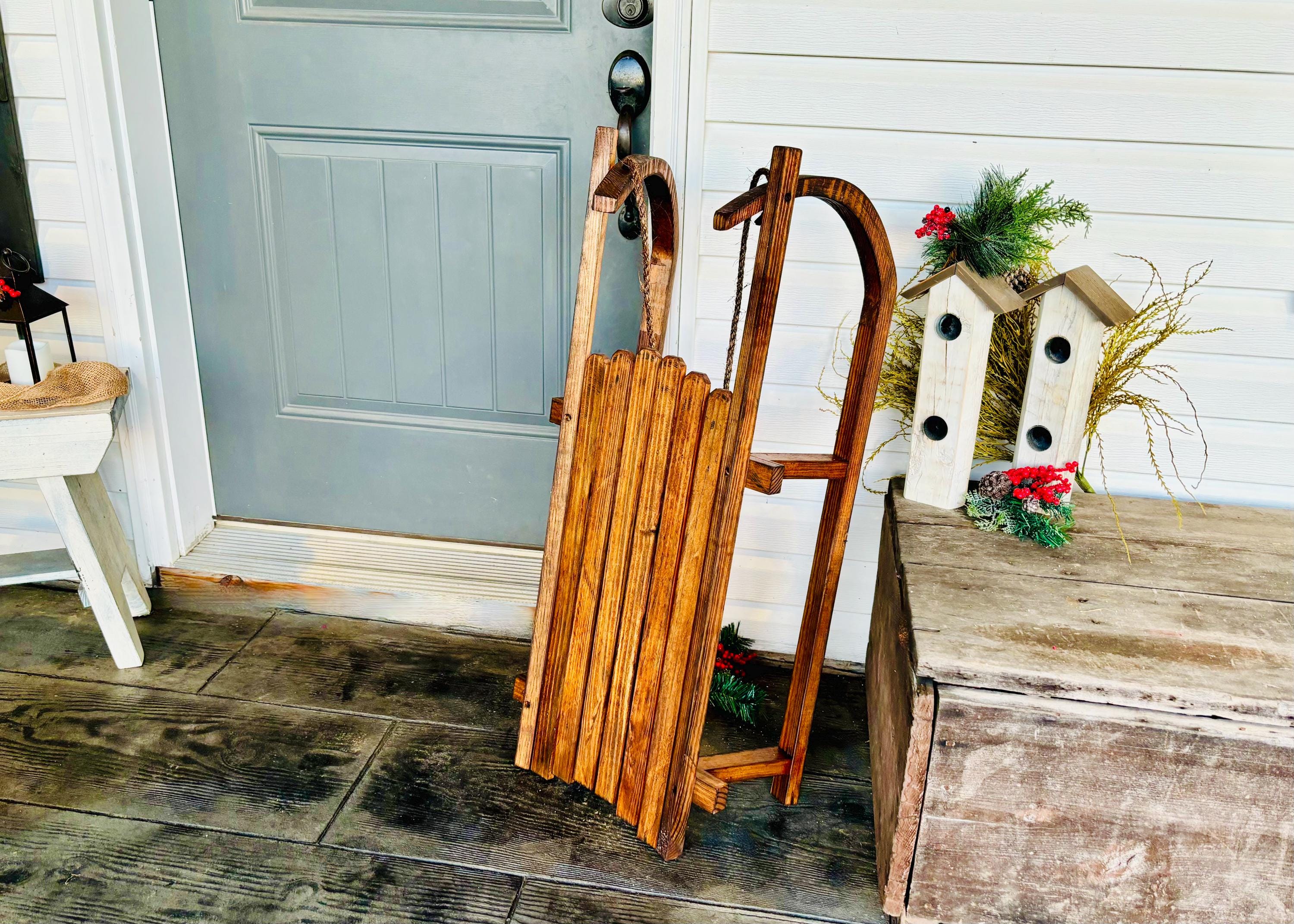 One Board Decor Vintage Sled Plans, Decoration Vintage Sled Plans ...