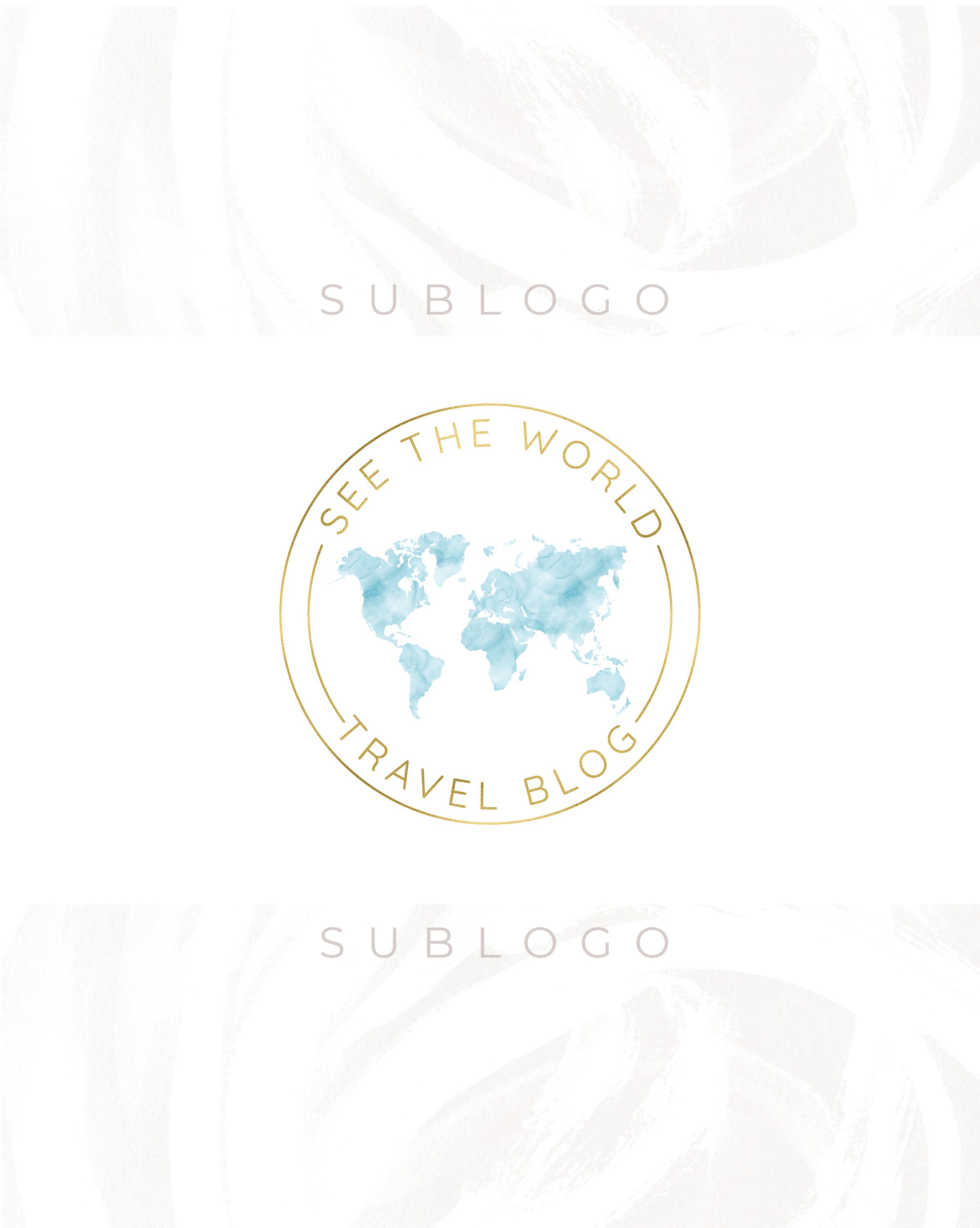 Map Logo, World Map Logo, Globe Logo, Premade Logo, Custom Logo ...