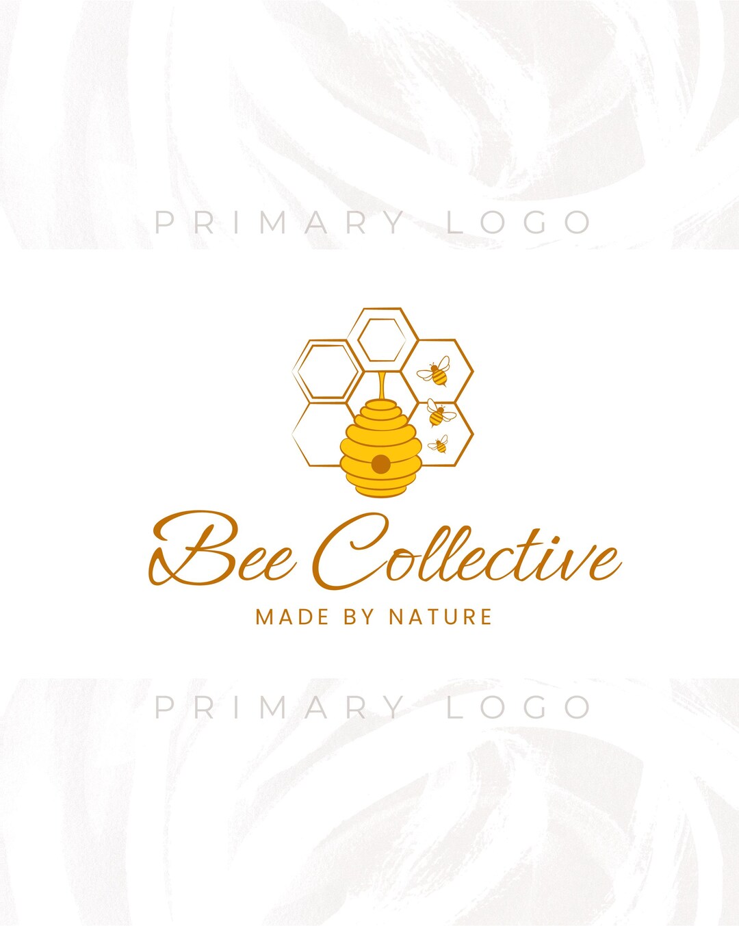 Beehive Logo, Bee Logo, Hive Logo, Honeybee Logo, Honeycomb Logo ...