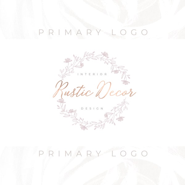 Wreath Logo - Etsy