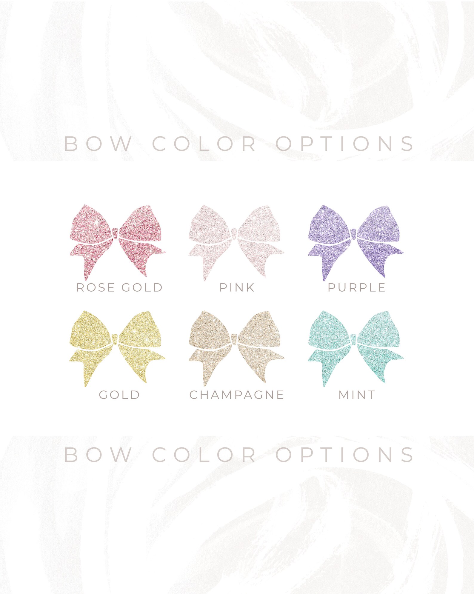 Bow Logo Glitter Bow Logo Gold Logo Premade Logo Custom - Etsy