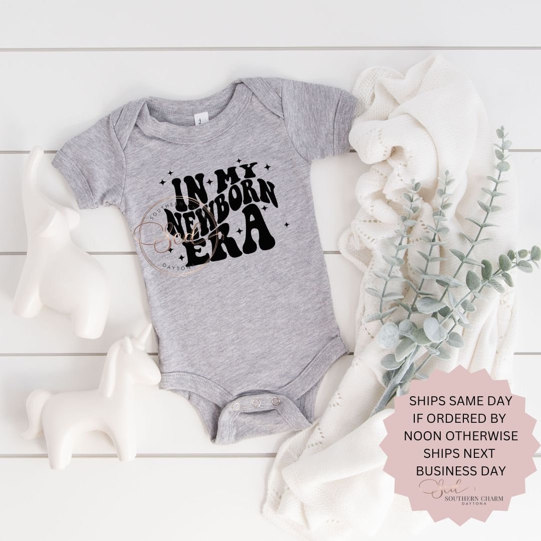 In My Newborn Era One Piece Baby One Piece Baby Shower Gift Baby Gift ...