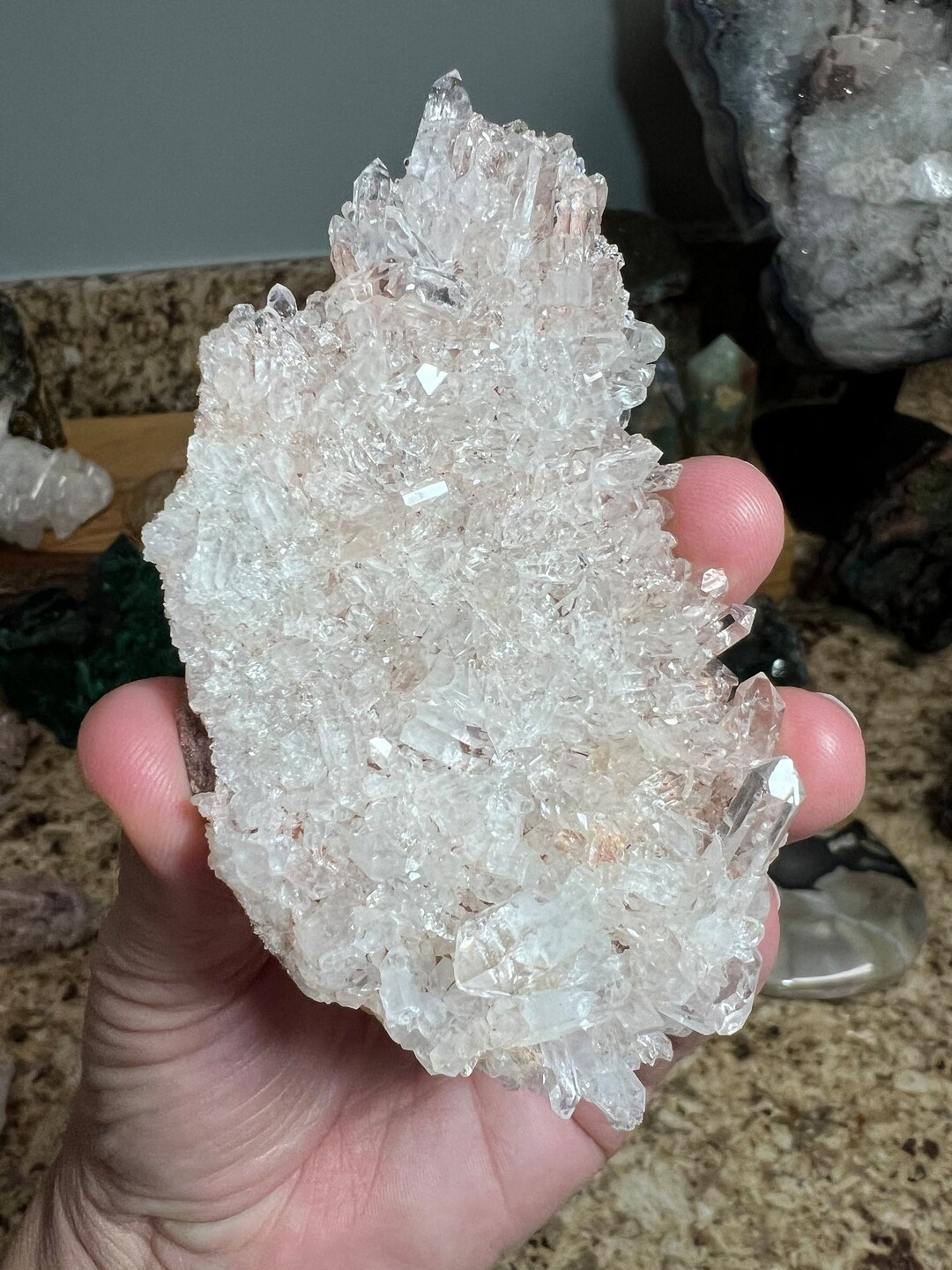 Pink Lithium Quartz Plate 4 - Etsy