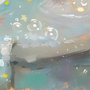 Rubber Duckie Bath Time Mouse, Pastel Aesthetic Series, Whimsical ...