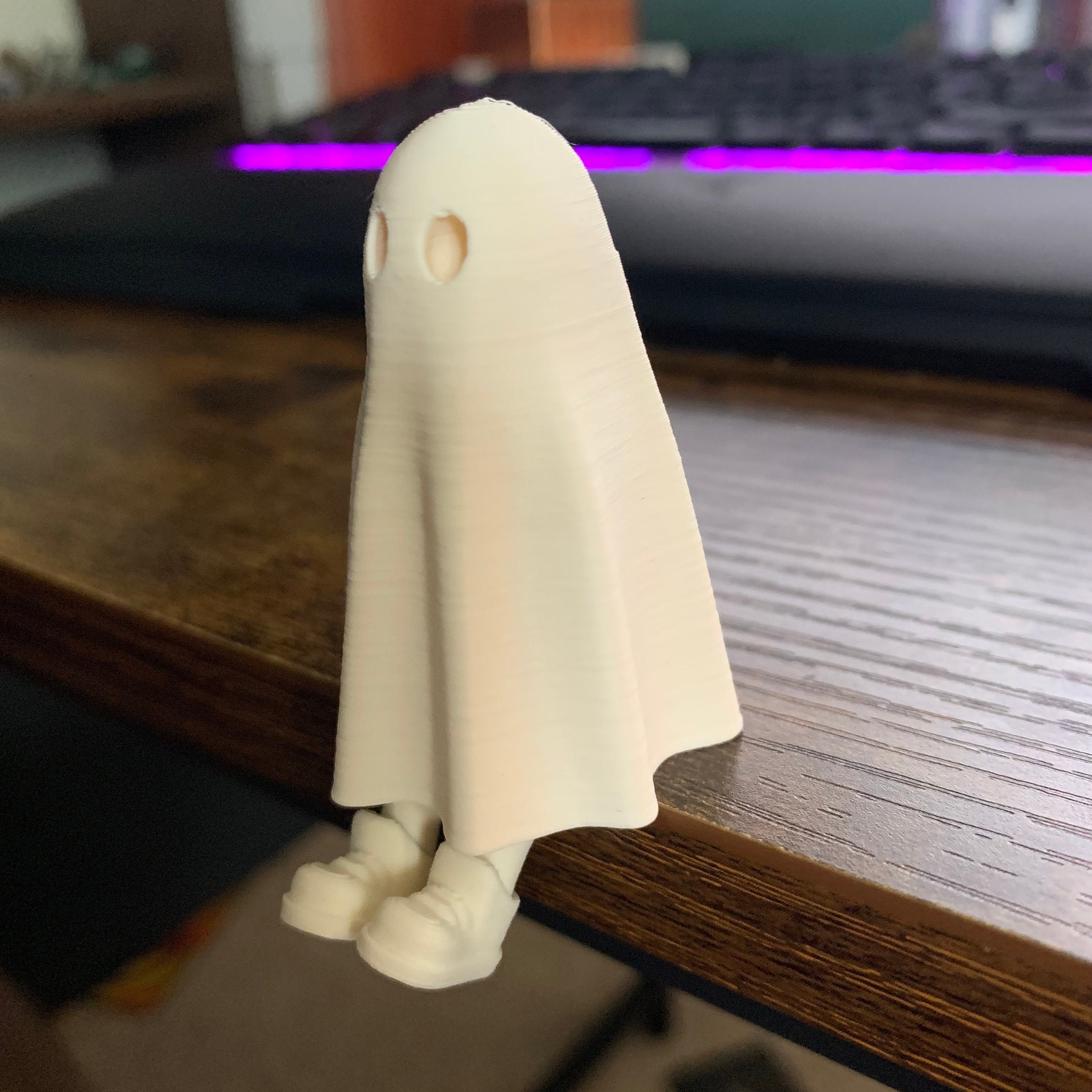 3D Printed Ghost W/ Feet From Tiktok - Etsy