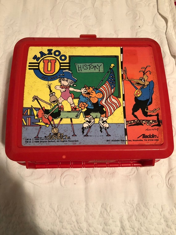 Super Rare / Hard to Find 1990 Zazoo U Vintage Lunchbox | Etsy