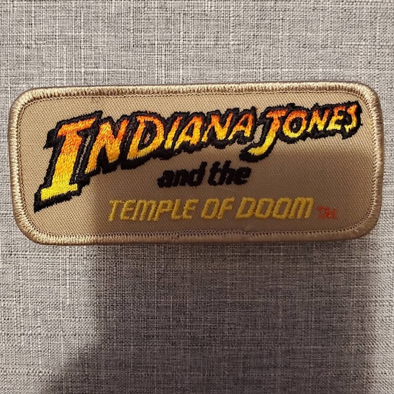 Indiana Jones and the Temple of Doom Crew Patch 100% Authentic - Etsy