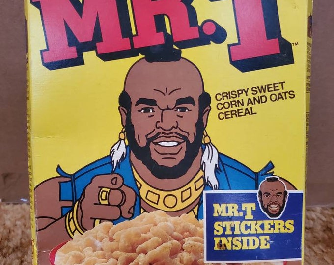 1984 Mr T Cereal - Etsy
