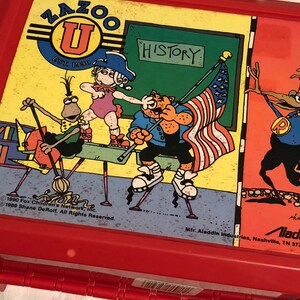 Super Rare / Hard to Find 1990 Zazoo U Vintage Lunchbox - Etsy