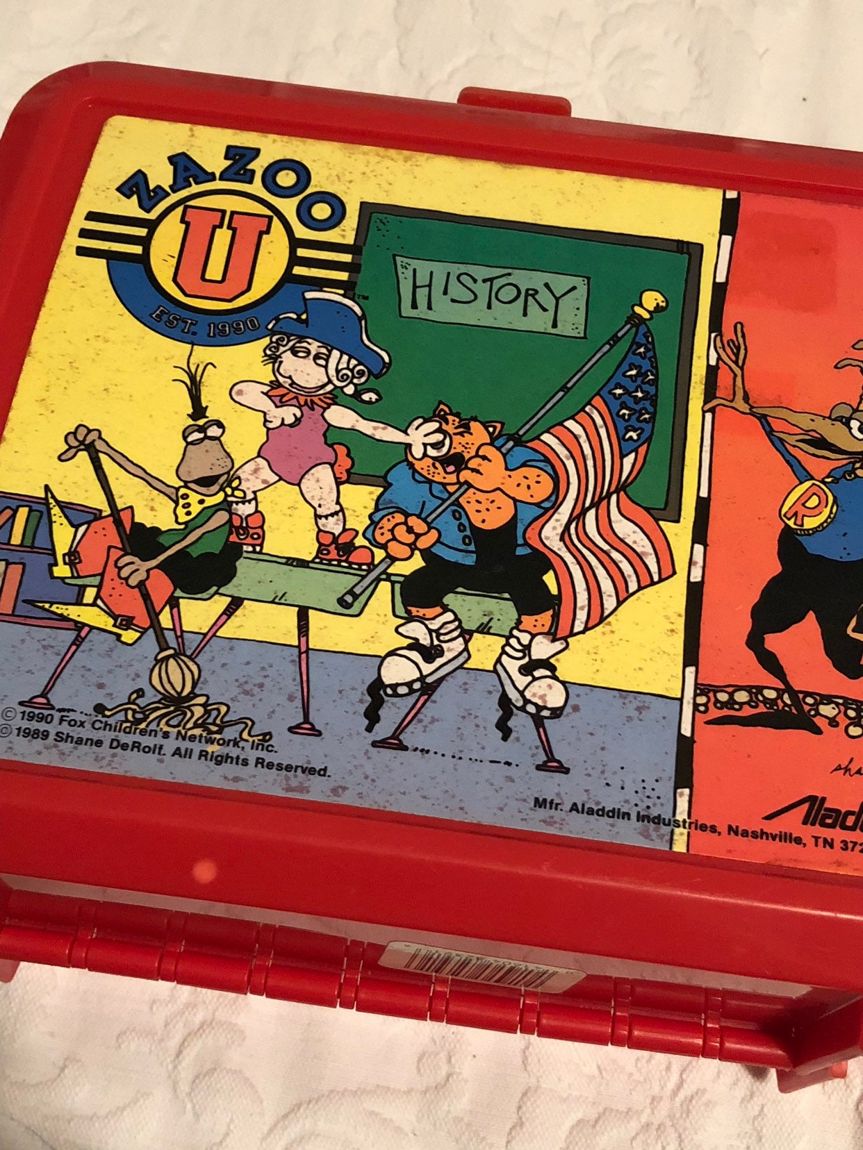 Super Rare / Hard to Find 1990 Zazoo U Vintage Lunchbox - Etsy