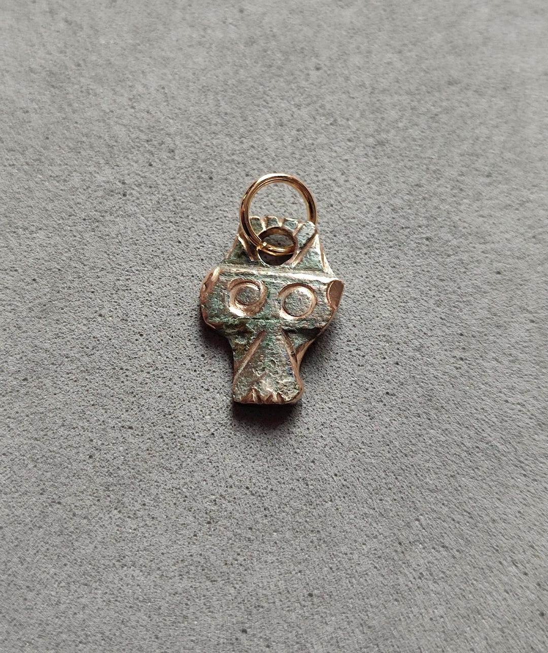 Antique Vikings Zoomorphic Bronze Pendant, Viking Warrior Charm ...
