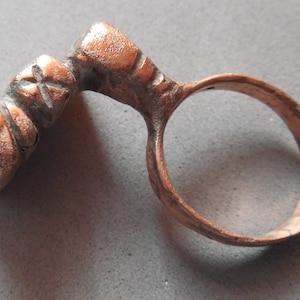 Ancient Roman Key Ring, Ancient Roman Bronze Pendant, Roman Amulet ...