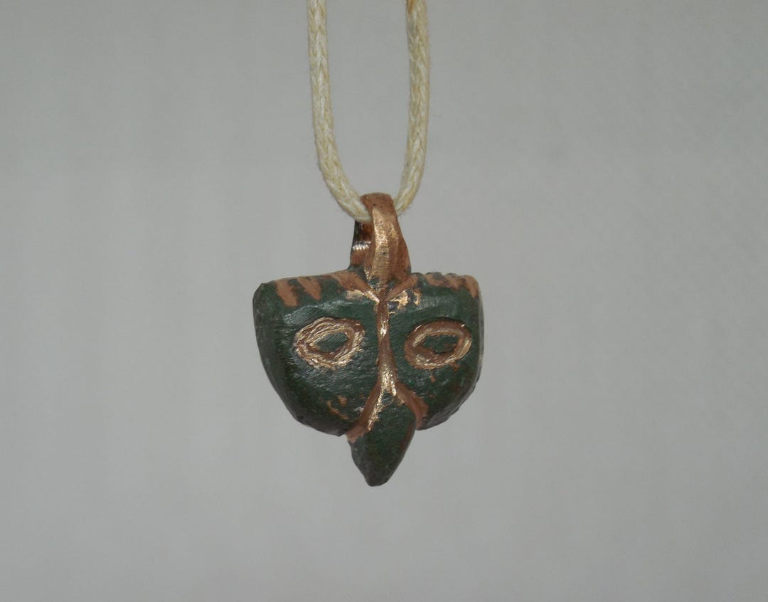 Ancient Viking Zoomorphic Pendant, Viking Mascot Owl,viking Artifacts ...