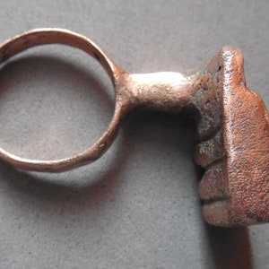 Ancient Roman Key Ring, Ancient Roman Bronze Pendant, Roman Amulet ...