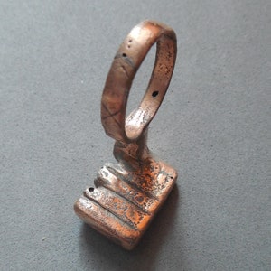 Ancient Roman Key Ring, Ancient Roman Bronze Pendant, Roman Amulet ...