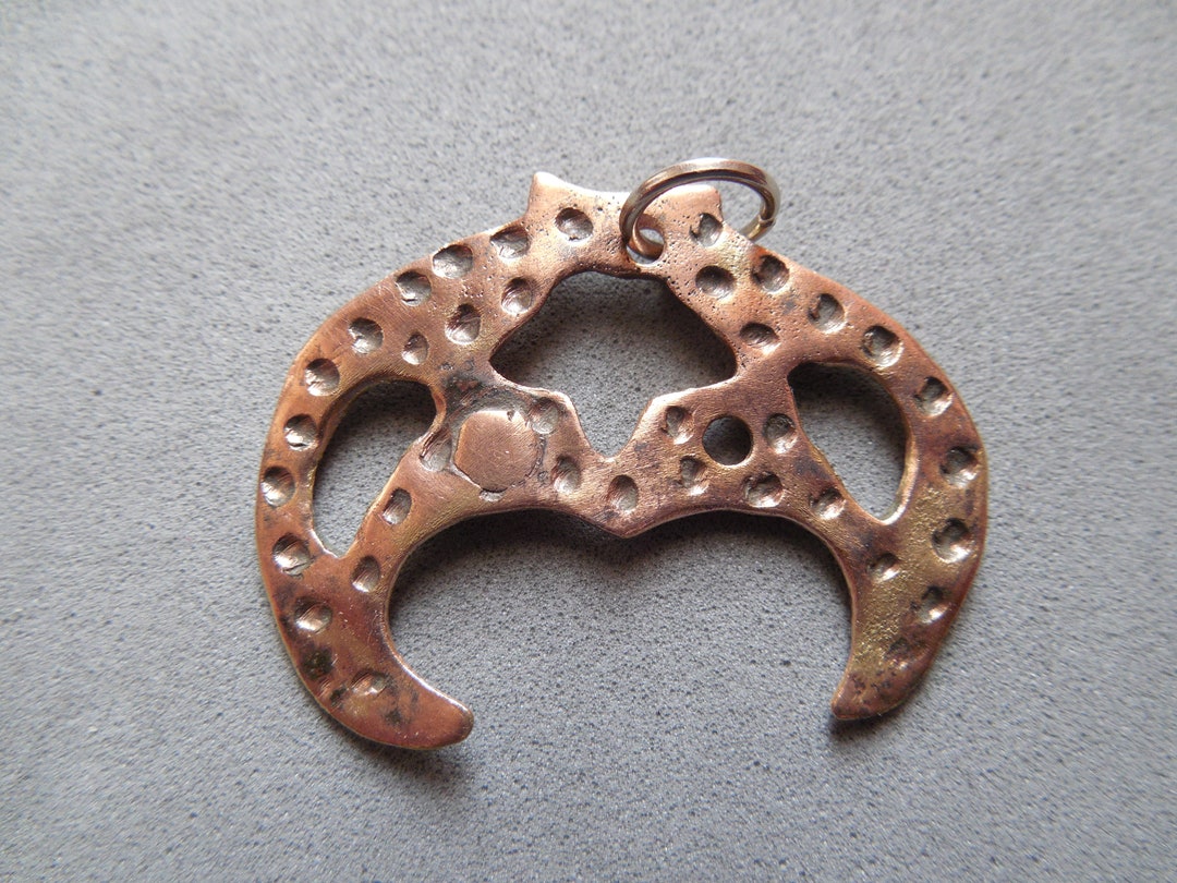 Vikings Artifact, Original Women Lunar Pendant Amulet, Viking ...