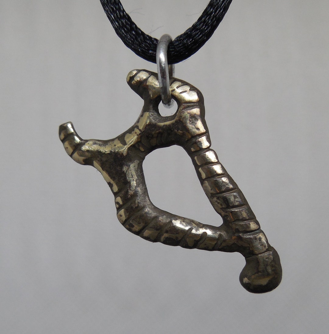 Ancient Viking Bronze Bow Amulet,viking Protective Amulet,original ...