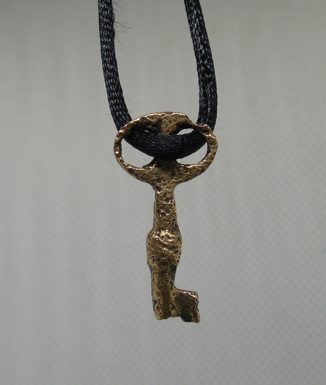 Medieval Iron Amulet Key/15-16 Th Century Ad/antique Artifacts/free ...