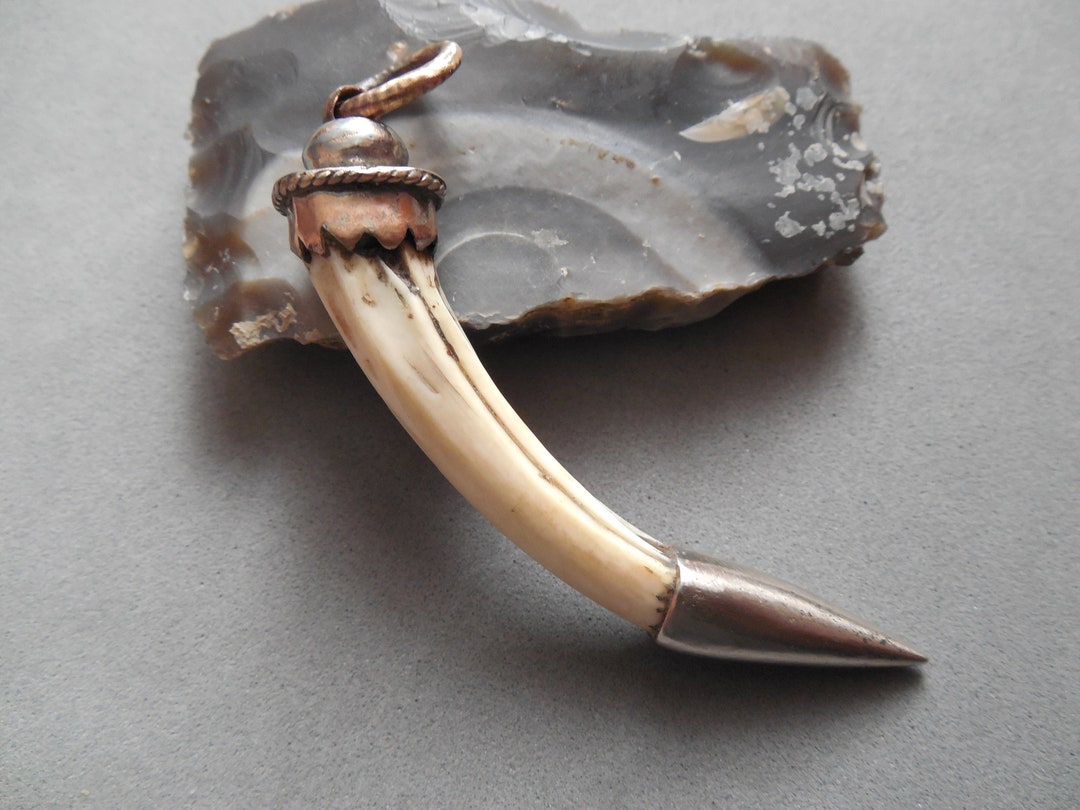 Medieval Large Claw Amulet, Strong Protective Male Amulet, Antique ...