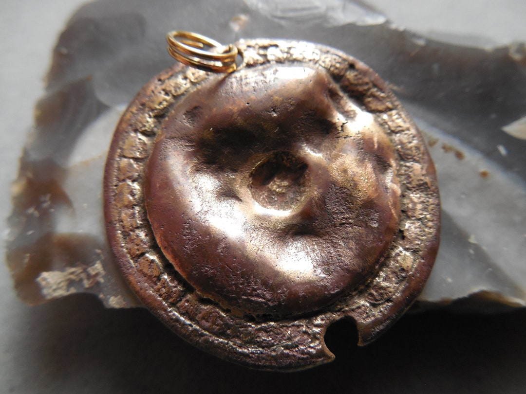 Beautiful Ancient Viking Solar Amulet, Kievan Rus Amulet With Signs ...