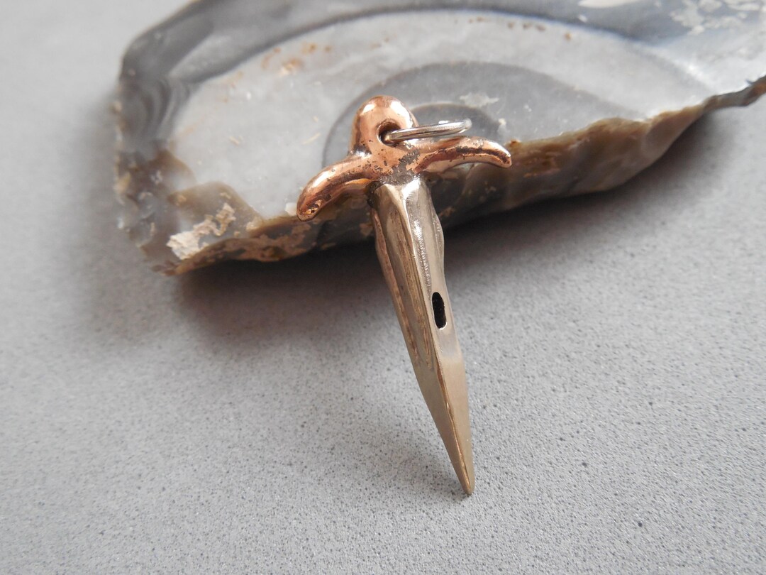 Ancient Scythian Zoomorphic Amulet Sword, Original Scythian Suspension ...