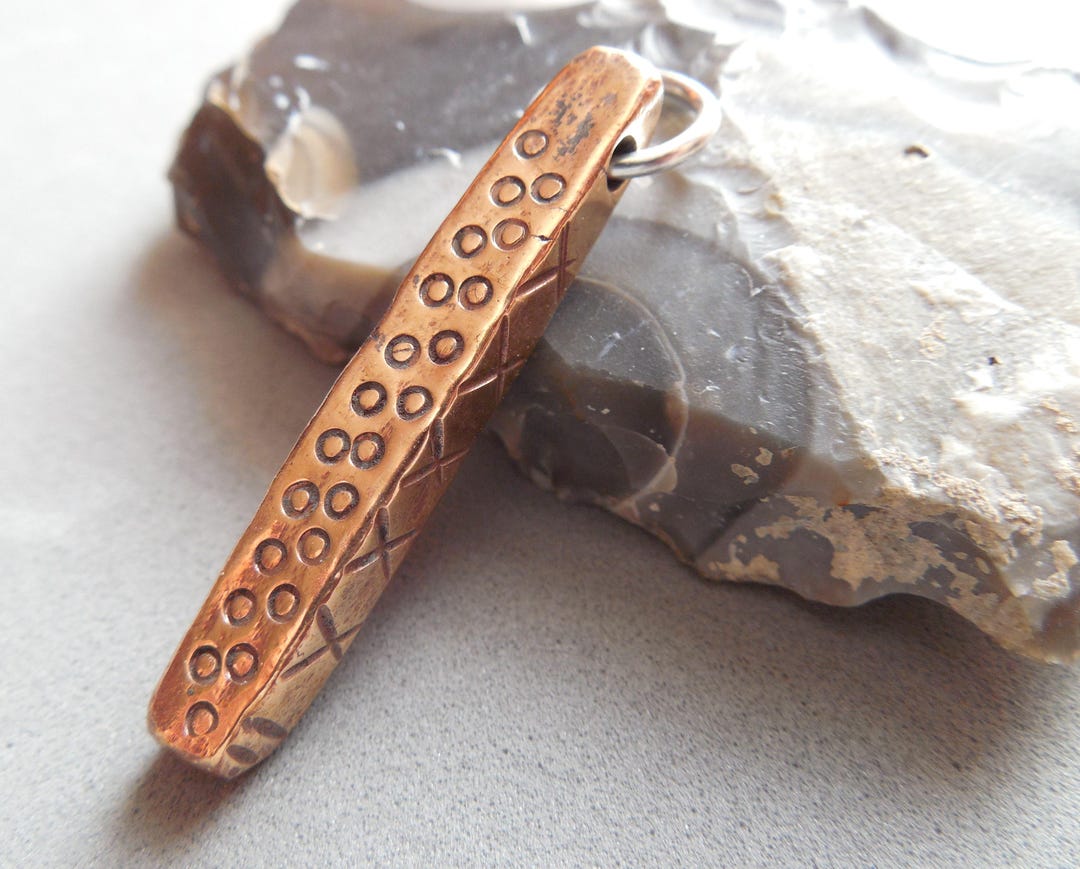 Viking Bronze Money Ingots With Signs, Rare Protective Antique Artifact ...