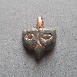 Ancient Viking Zoomorphic Pendant, Viking Mascot Owl,viking Artifacts ...