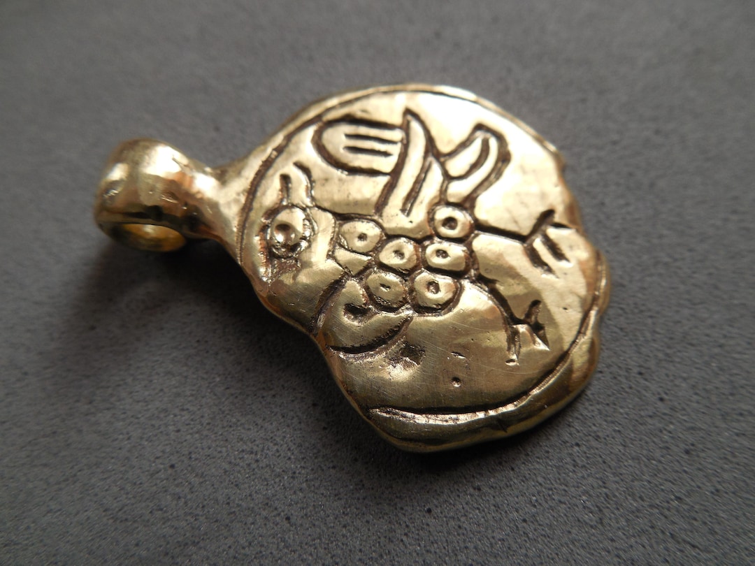 Rare Original Viking Bronze Zoomorphic Amulet, Ancient Bird Pendant ...