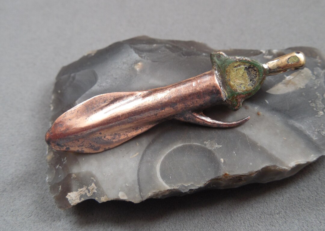 Ancient Scythian Big Arrowhead, Original Scythian Pendant Sword ...
