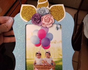 Unicorn Picture Frame - Etsy