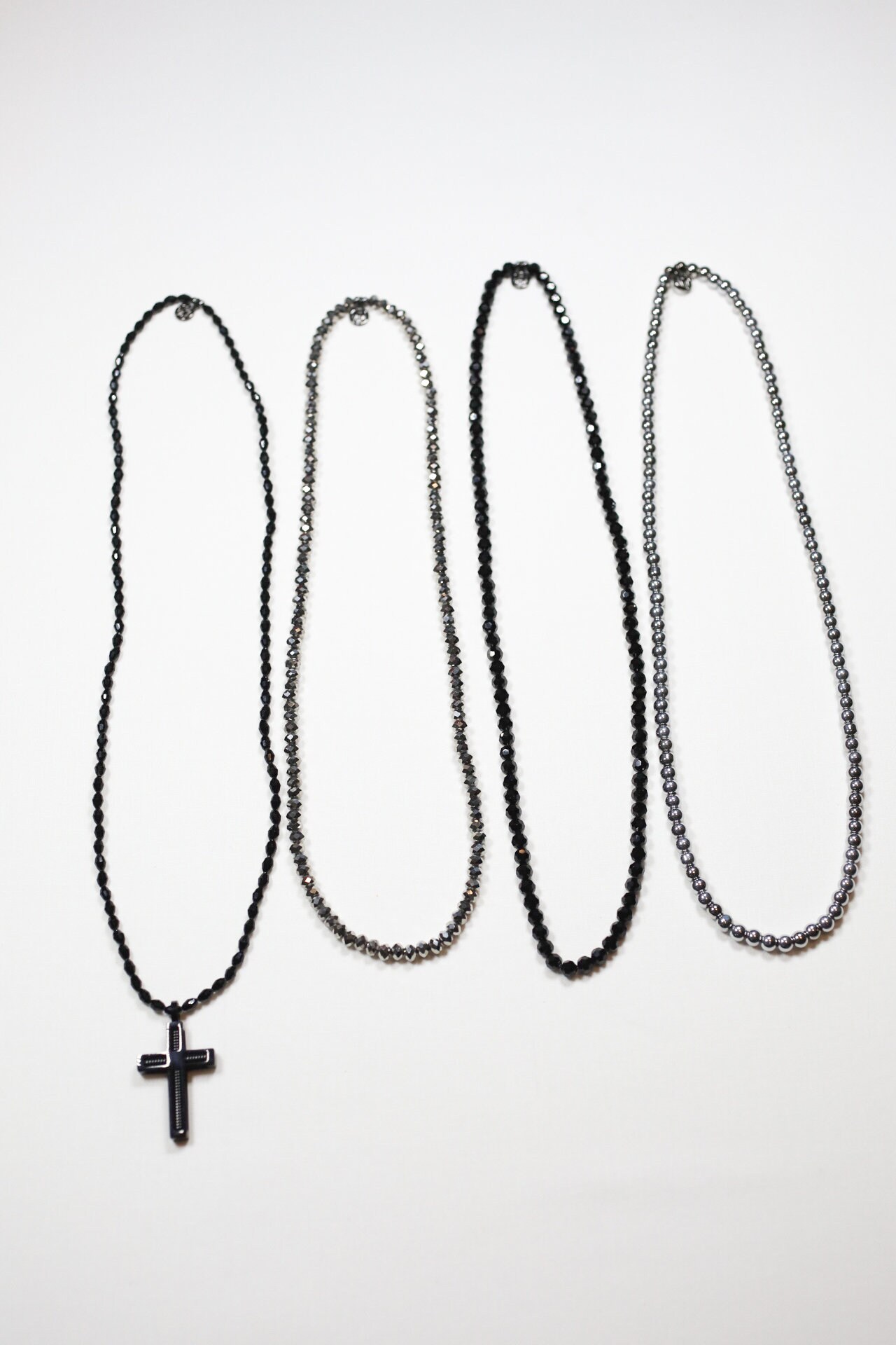 A.humility Chain Black Cross Pendant - Etsy