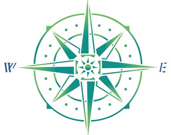 Compass stencils | Etsy