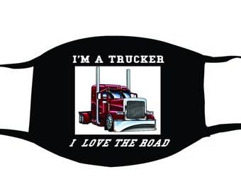 I Love the Smell of Diesel in the Morning Face Mask Facemask Face ...