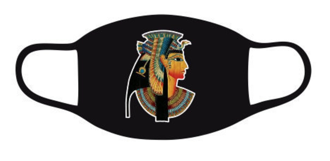 Egyptian Queen Mask COVID Mask Custom Mask - Etsy