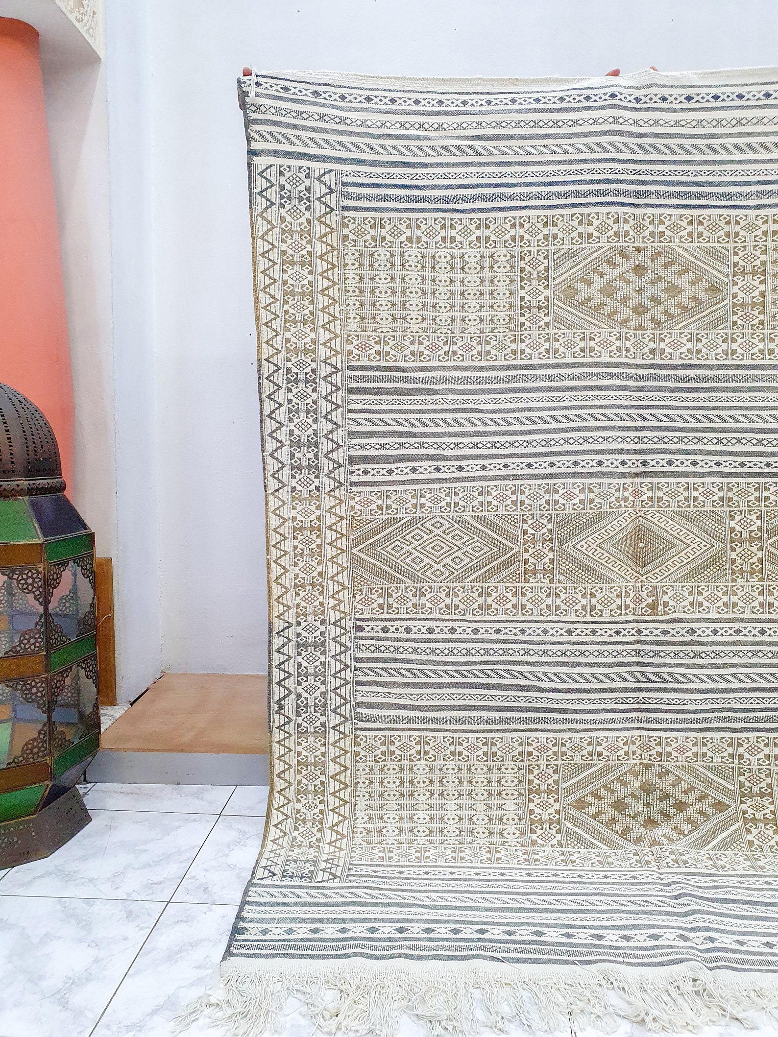 Moroccan Kilim Rug Handmade Rug Moroccan Carpet Wool Rug - Etsy