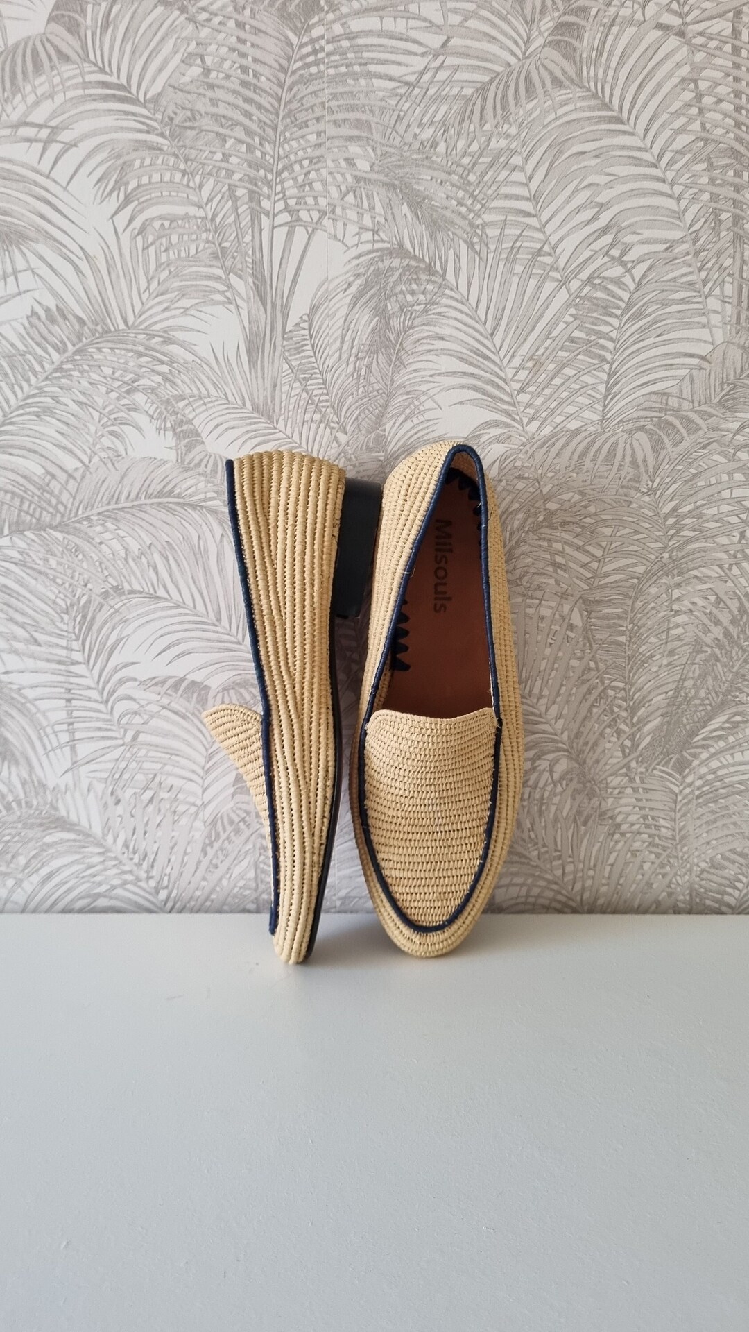 Raffia Men Shoes Handmade Raffia Loafer for Men Moroccan Men Shoes High ...