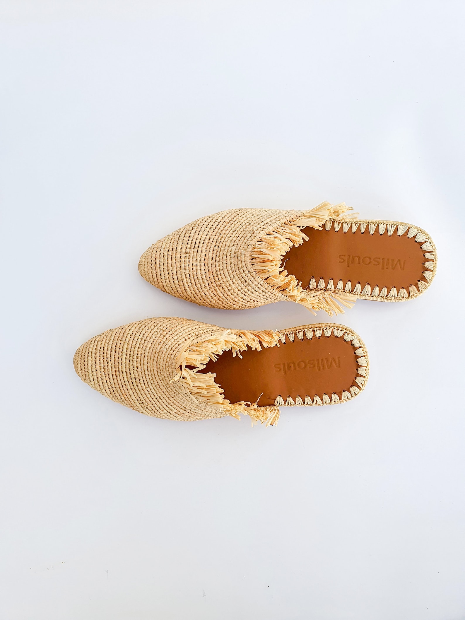 Raffia Shoes Handmade Slippers Summer Mules Moroccan Shoes - Etsy