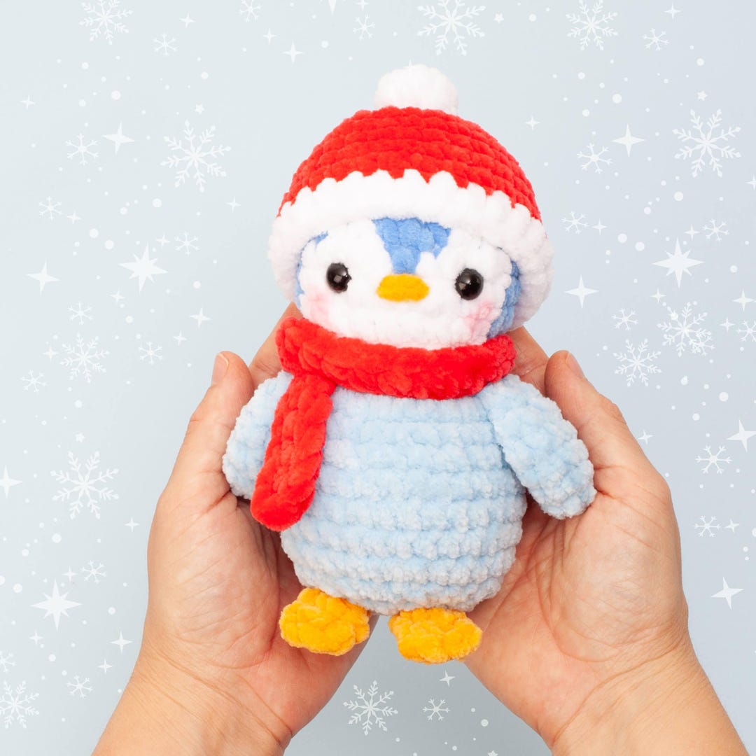 Crochet Penguin Pattern - Easy Amigurumi Crochet Pattern, Winter Decor ...