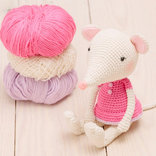 Amigurumi Crochet Pattern Shrew Crochet Animal Pattern Mouse - Etsy