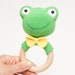 Frog Rattle Crochet Pattern, Set of 2 Baby Rattle Patterns, Teether ...