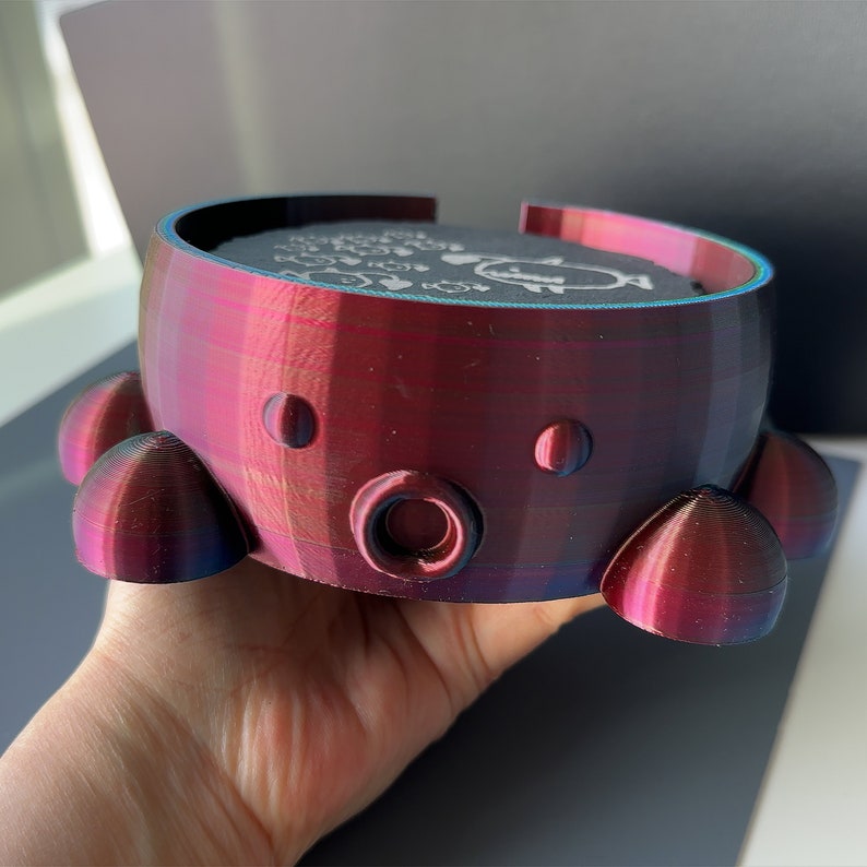 Octopus Coaster Holder 3D STL File for 3D Printer - Etsy