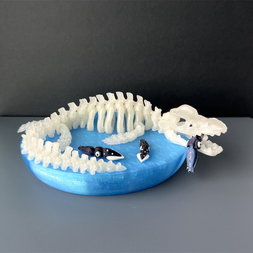 Woopets Diorama Light-up LED Base + Dino Skeleton - Etsy